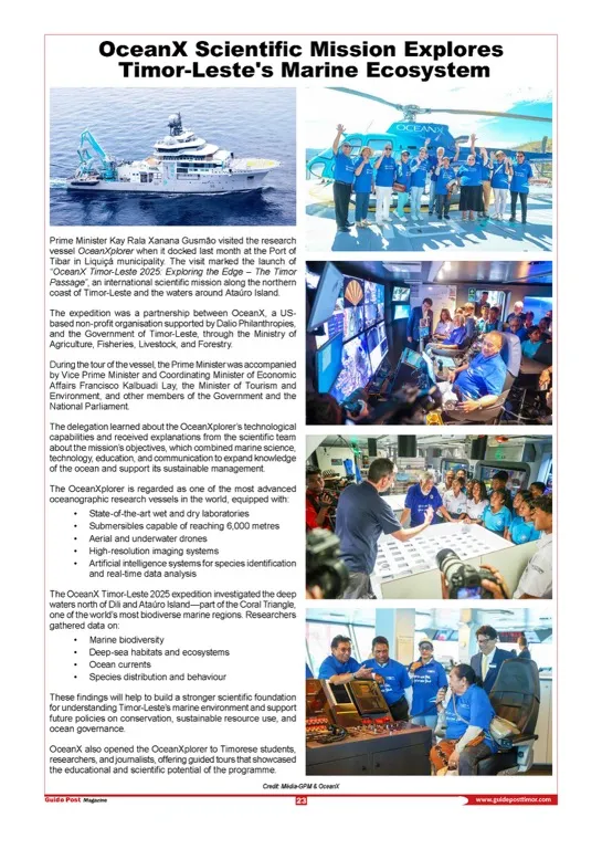 Guide Post Magazine - Timor-Leste - Download